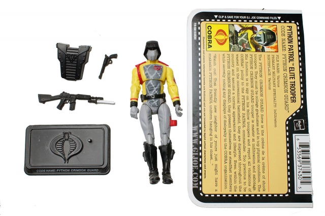 Python Crimson Guard 3.75-Inch Scale | G.I. Joe 25th Anniversary