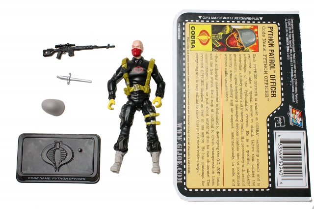 Python Patrol Officer 3.75-Inch Scale | G.I. Joe 25th Anniversary
