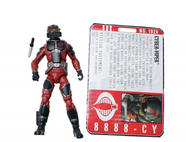 Cyber-Viper 3.75-Inch Scale | G.I. Joe The Pursuit of Cobra