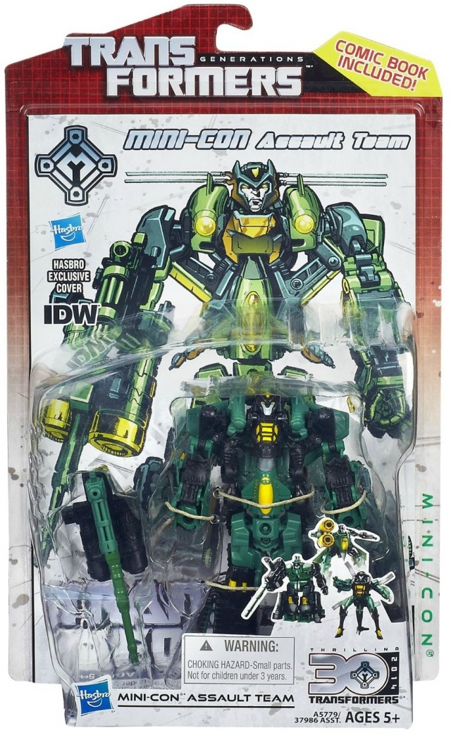 Deluxe Class Mini-Con Assault Team | Transformers Generations Thrilling ...