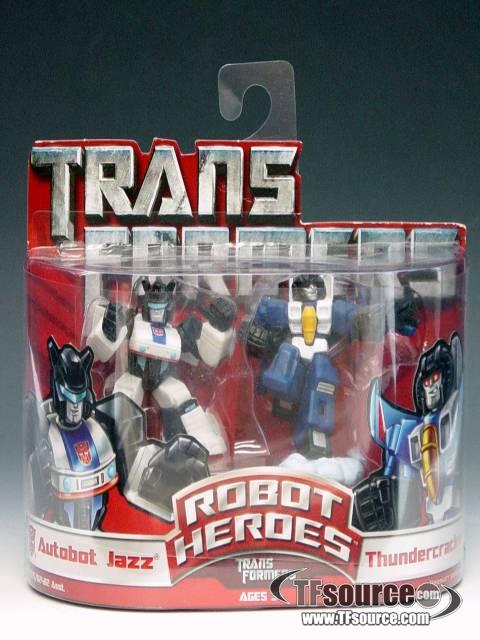Jazz vs Thundercracker | Transformers Robot Heroes | Hasbro