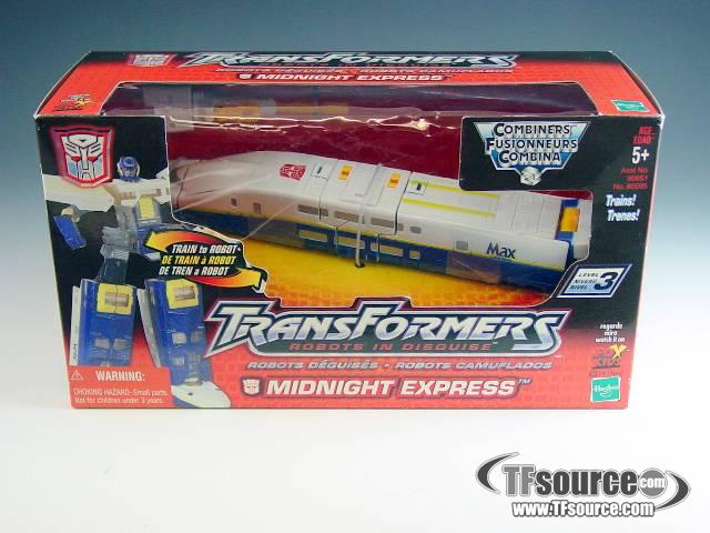 Midnight Express Mega Class | Transformers Robots in Disguise RID Tiny ...