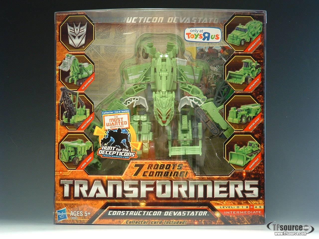 Legends Class Constructicon Devastator G1 Color Version Exclusive ...