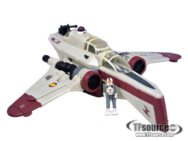 Clone Pilot to ARC-170 Starfighter | Star Wars Transformers Crossover ...