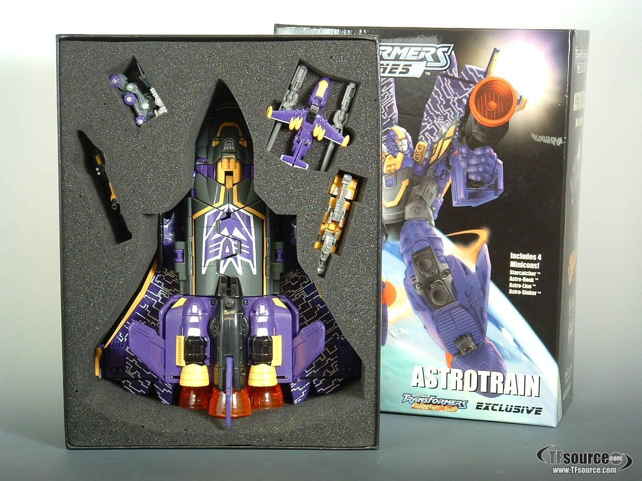 Astrotrain | TFCC Transformers Collectors Club Exclusive | Hasbro Funpub