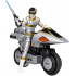 Silver Ranger and Silver Cycle Deluxe 6-inch Scale Lightning Collection ...