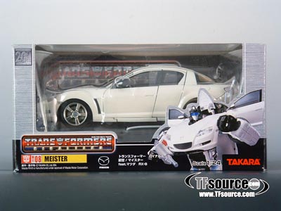 BT-08 Jazz Meister White Version | Mazda RX-7 | Transformers Binaltech ...