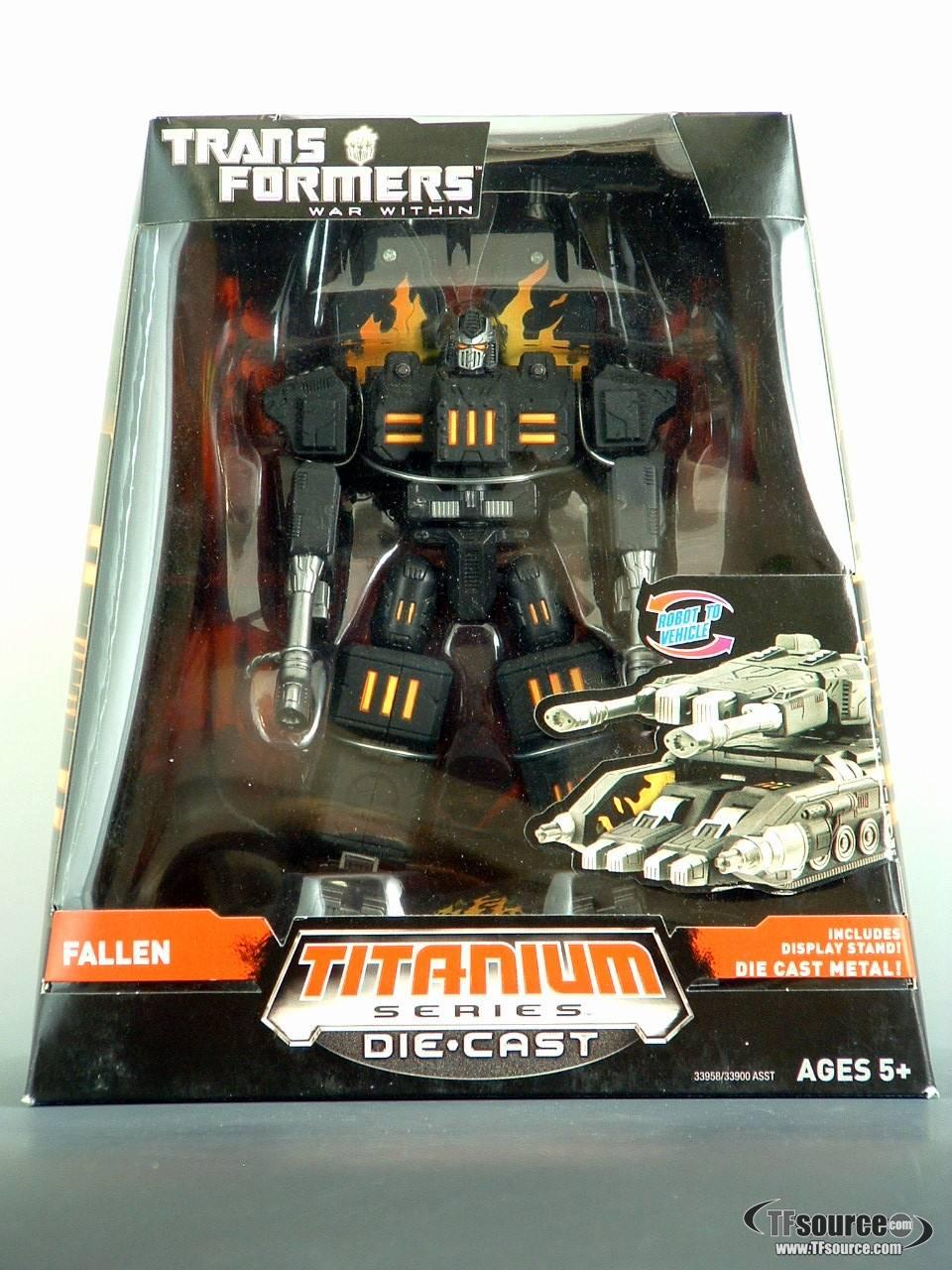 The Fallen | Transformers Titanium Cybetron Heroes | Hasbro
