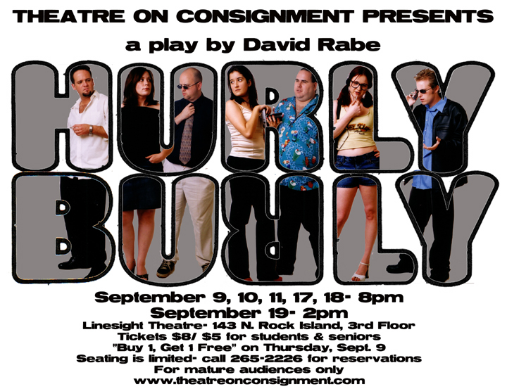 HURLYBURLY- About the Play