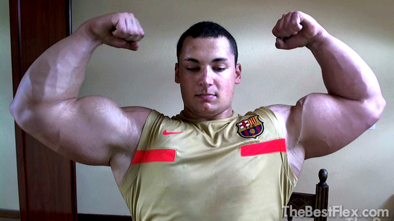 Oil My Sexy Muscles video featuring Joshua Armstrong | TheBestFlex