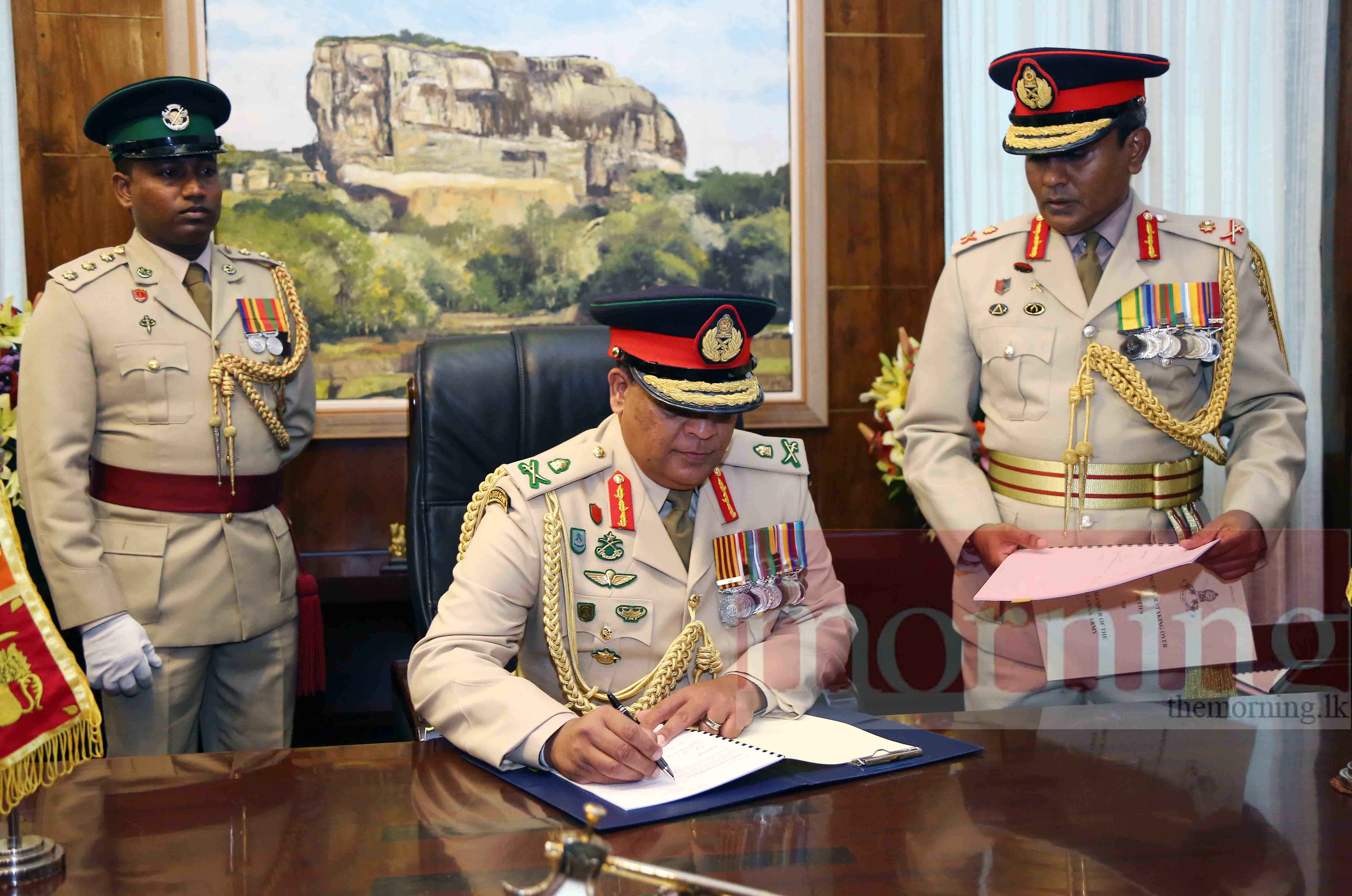 Army Chief Silva takes office - The Morning - Sri Lanka News