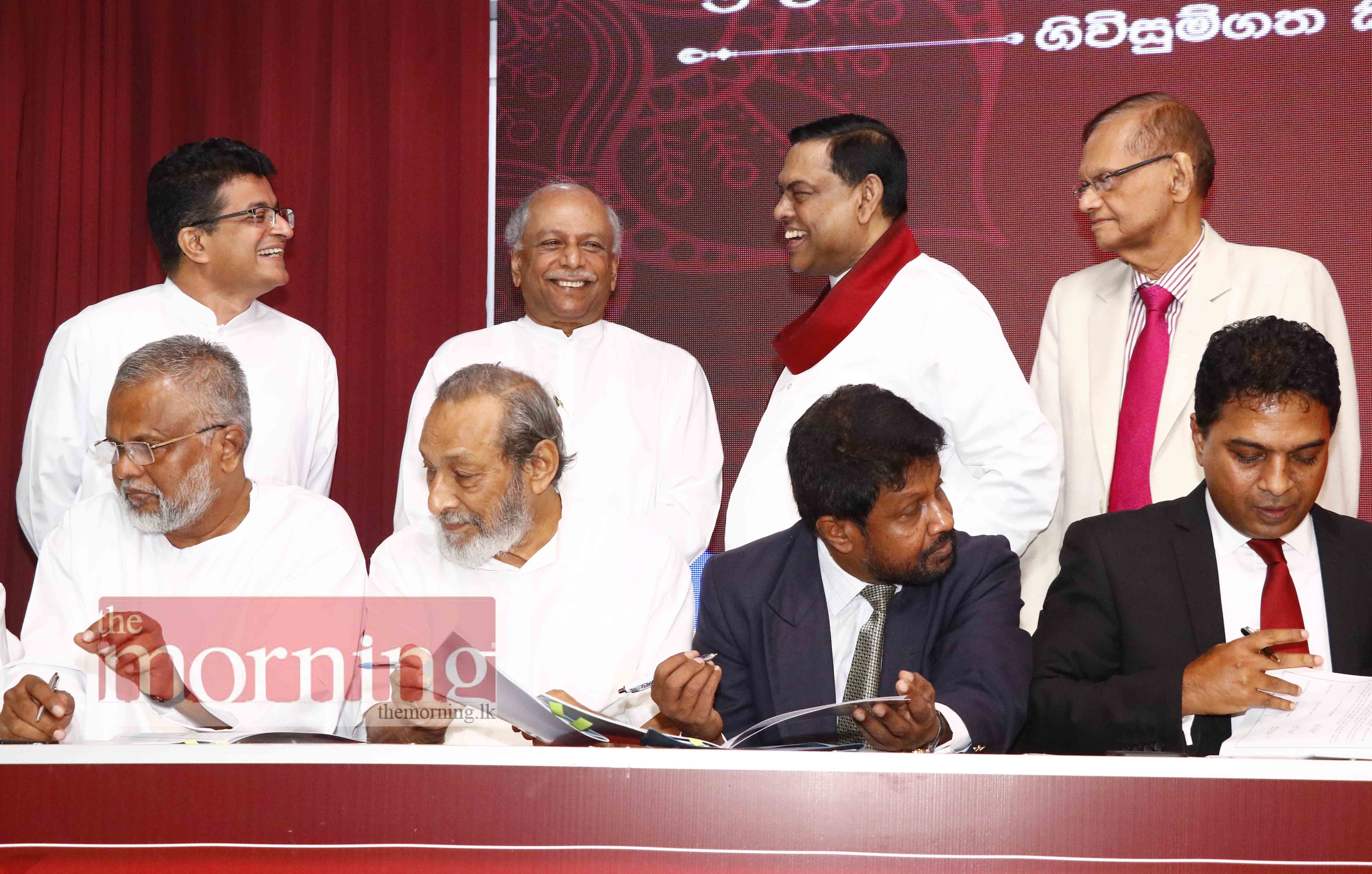 17 political parties sign agreement to form coalition - The Morning ...