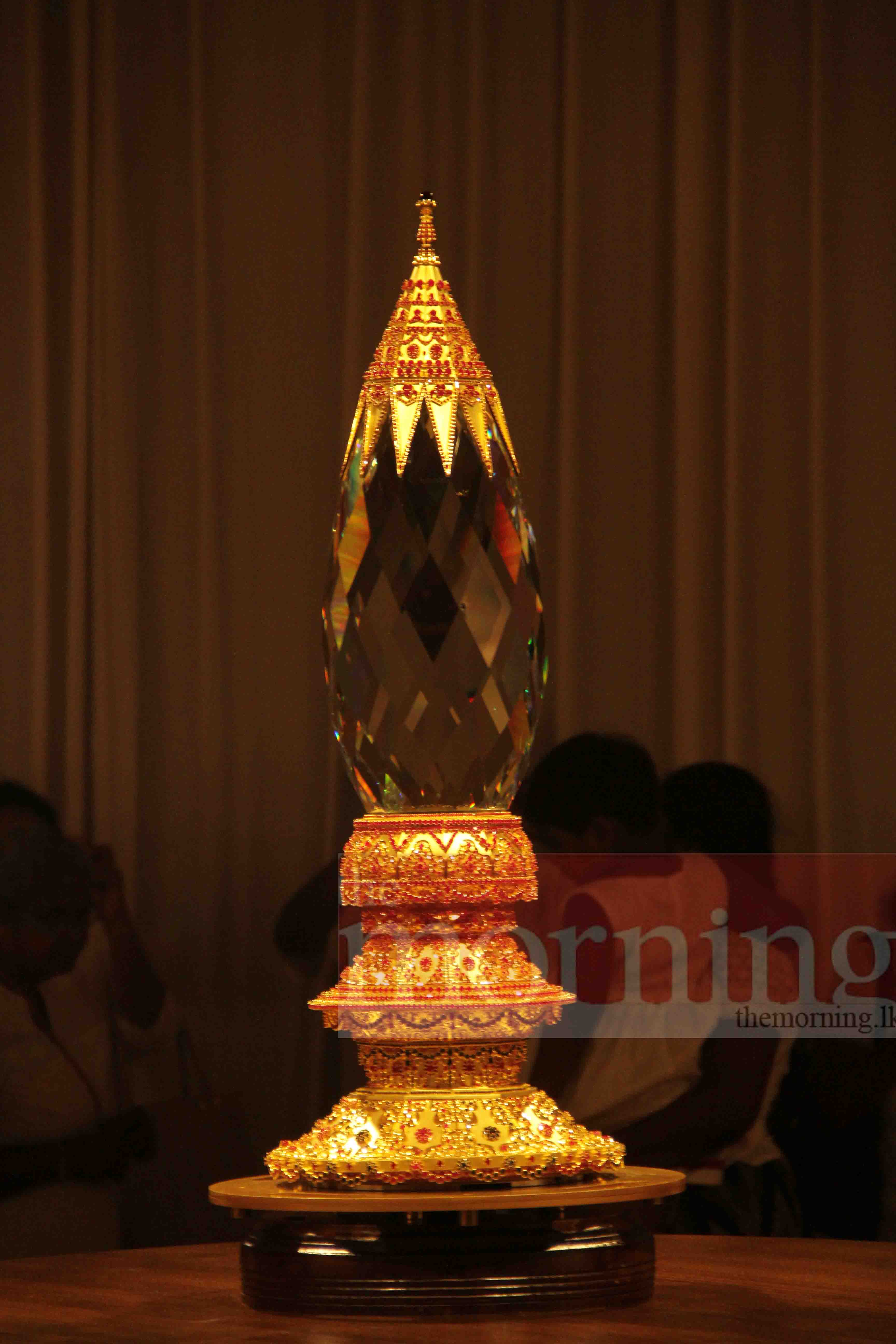 Chooda Manikya displayed at BMICH - The Morning - Sri Lanka News