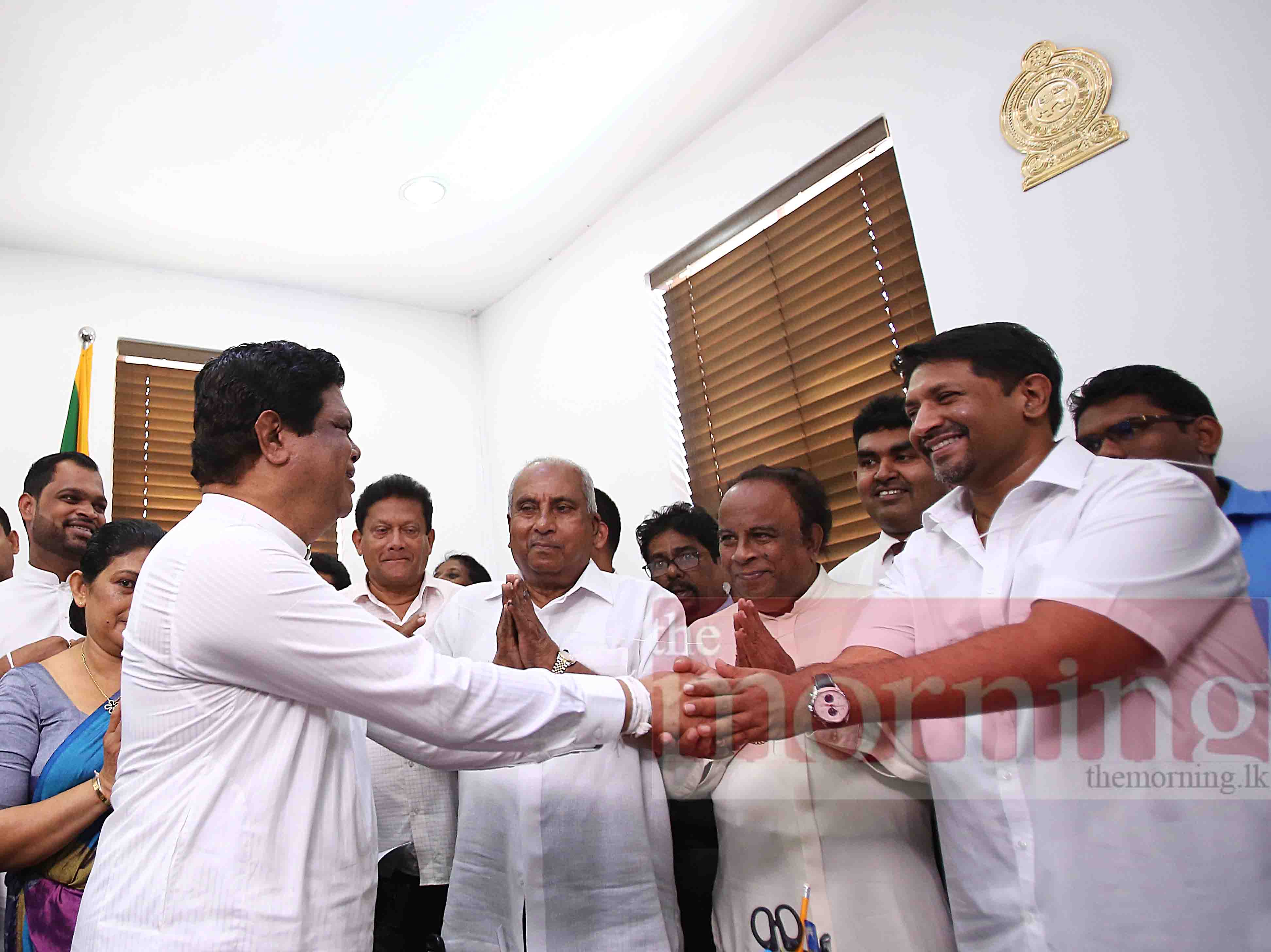 Bandula assumes ministerial duties - The Morning - Sri Lanka News