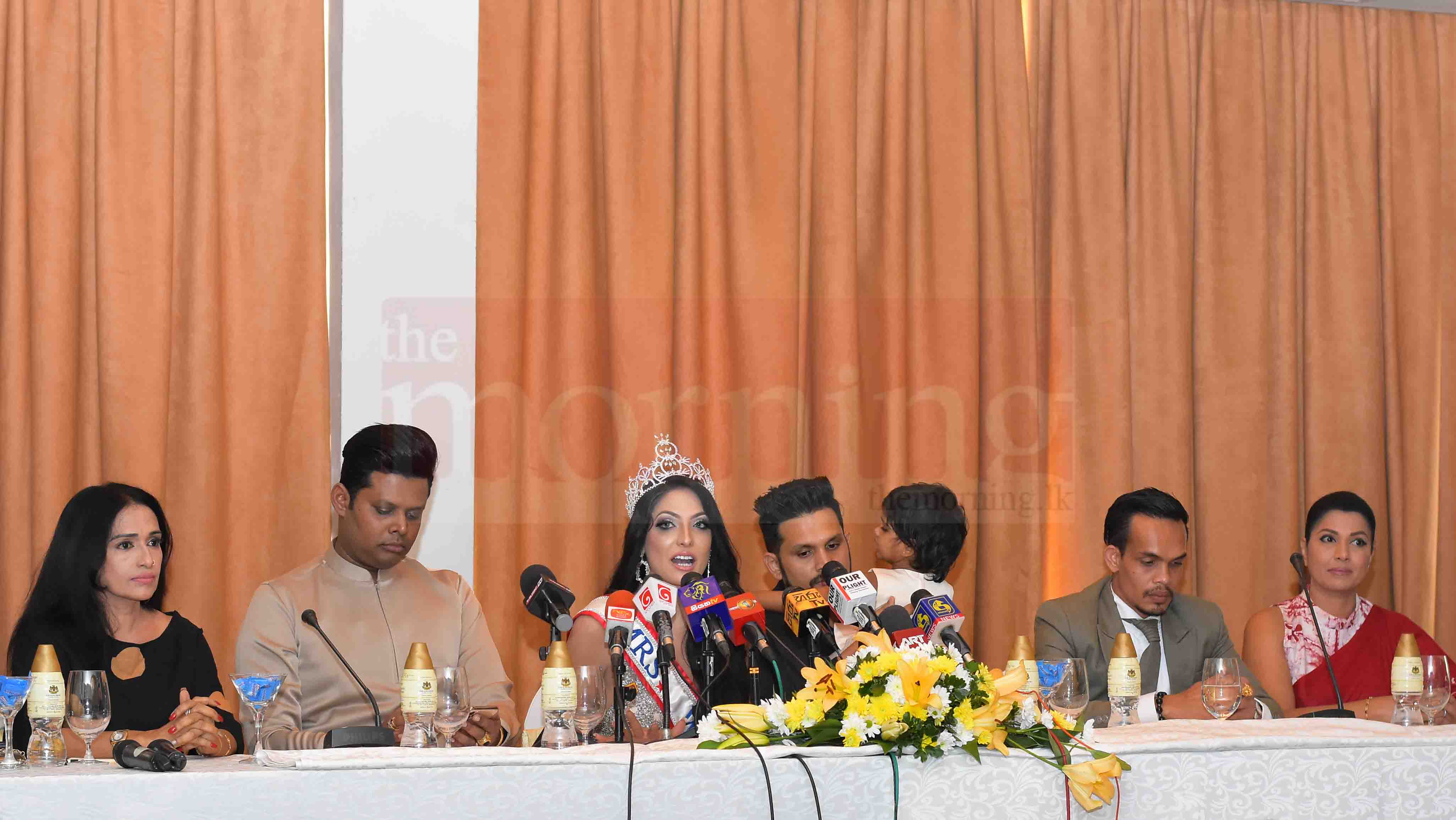 Mrs. World 2020 Caroline Jurie arrives in the Island - The Morning ...