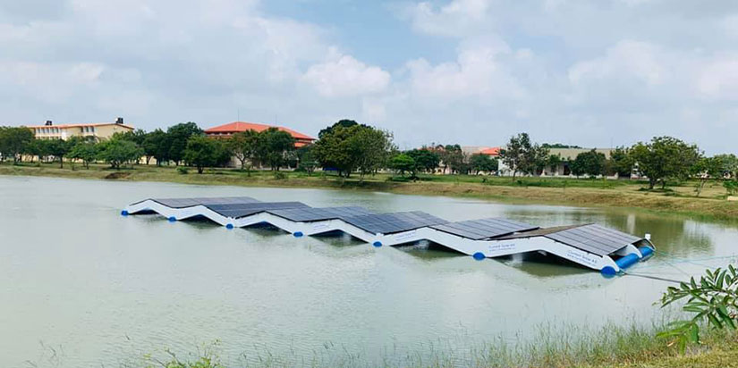 Panels afloat - an introduction to Sri Lanka’s first ever floating ...