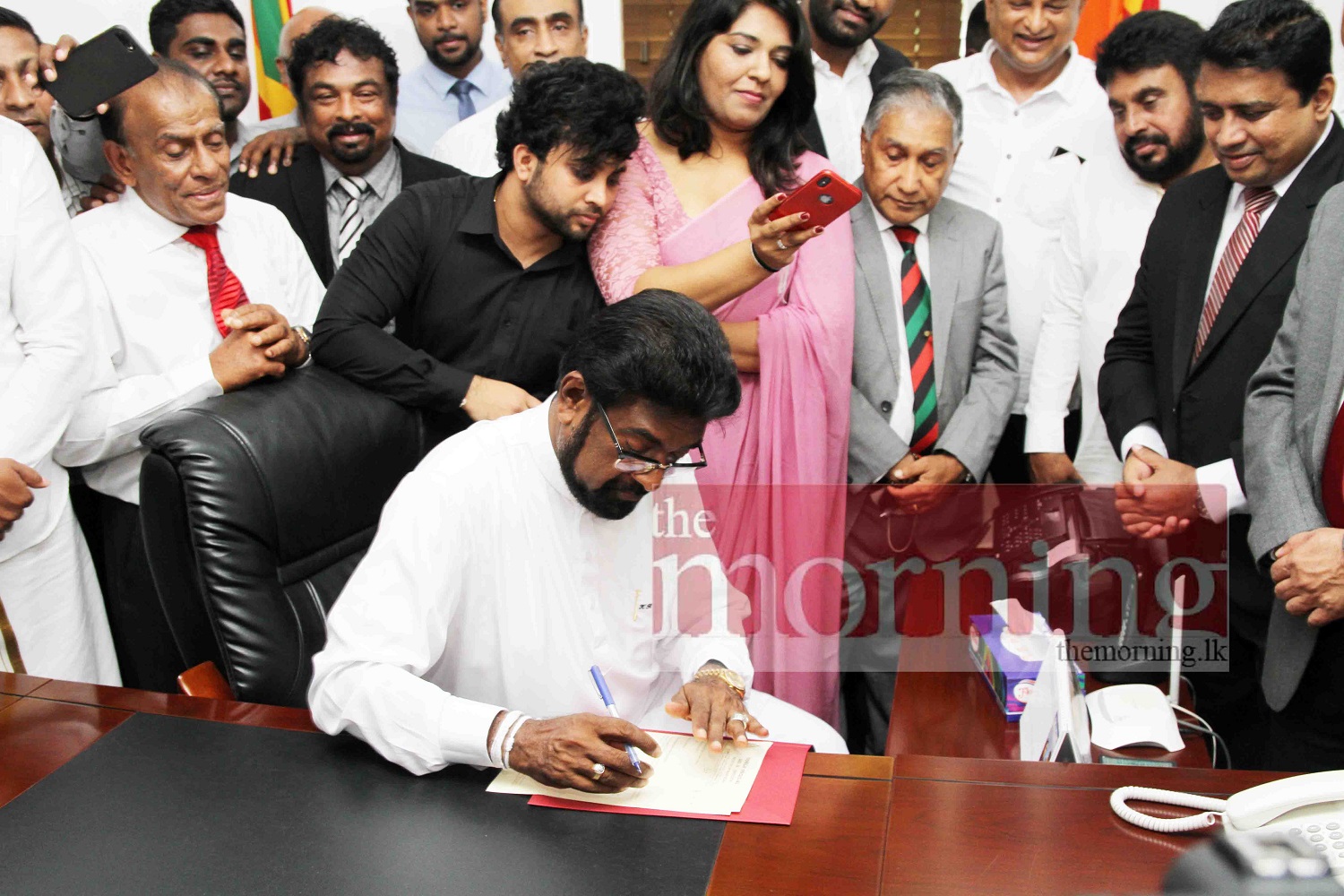 Keheliya Rambukwella assumes duties Mass Media Minister - The Morning ...