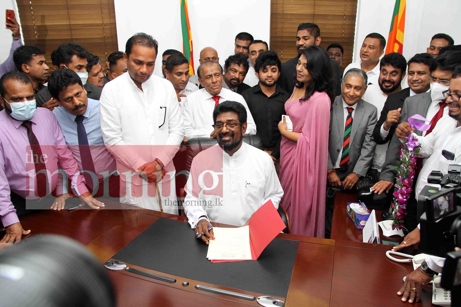 Keheliya Rambukwella assumes duties Mass Media Minister - The Morning ...