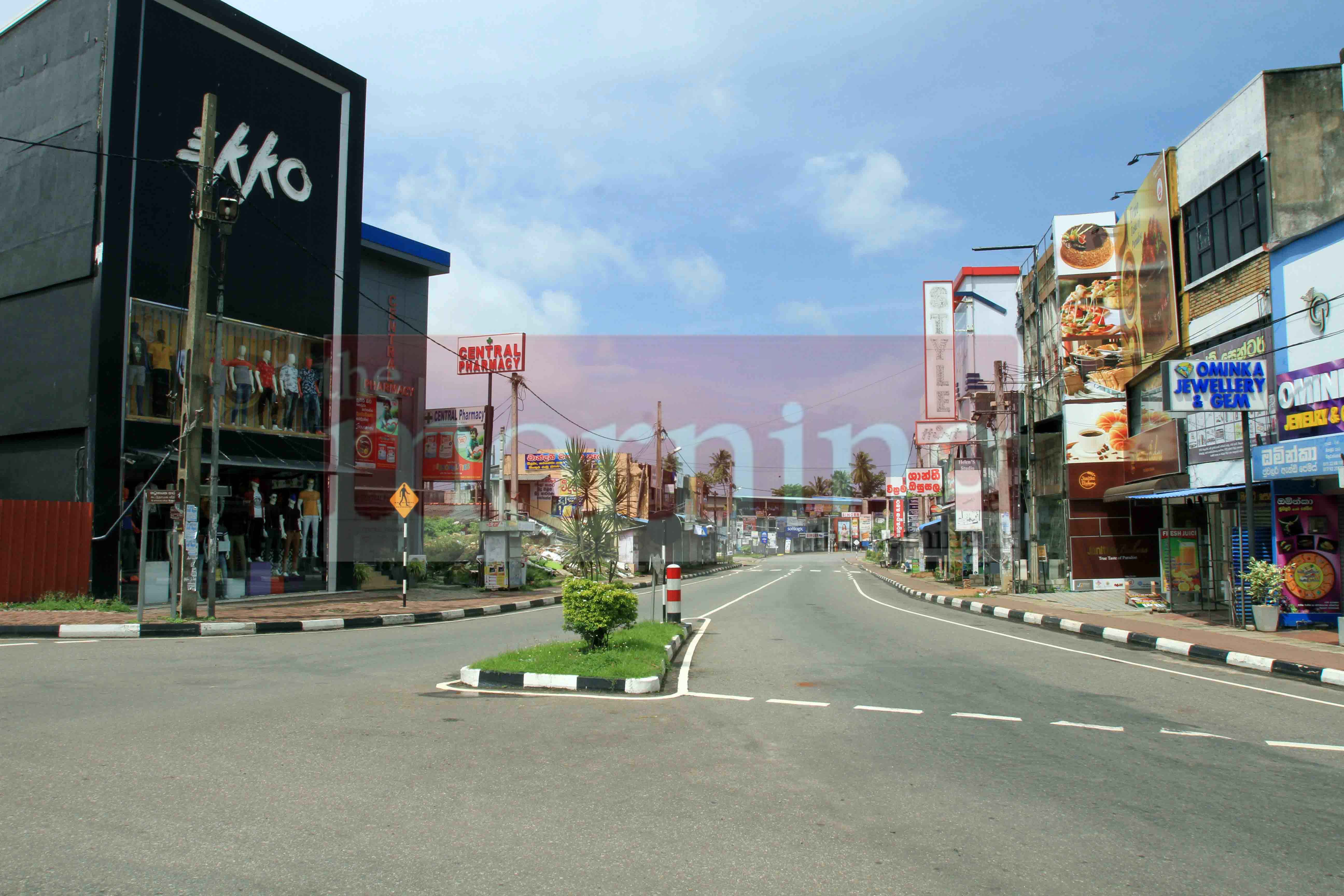 Minuwangoda city under lockdown - The Morning - Sri Lanka News