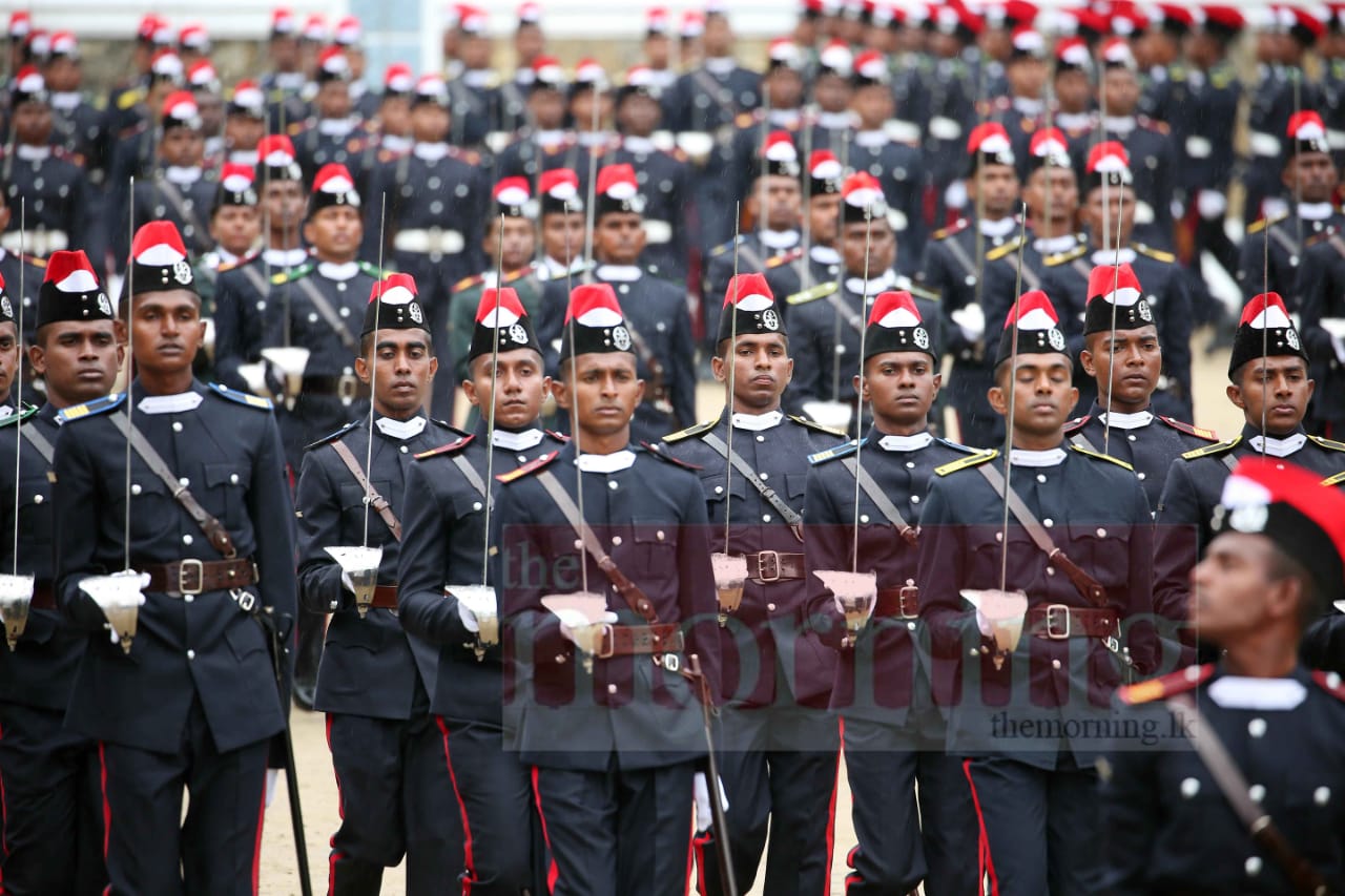 Glittering Passing out Parade of Officer Cadets - The Morning - Sri ...