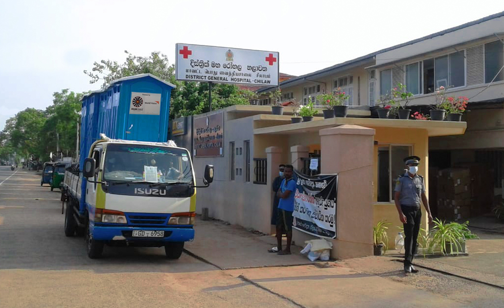 RTSL and World Vision donate mobile toilets to Chilaw General Hospital ...