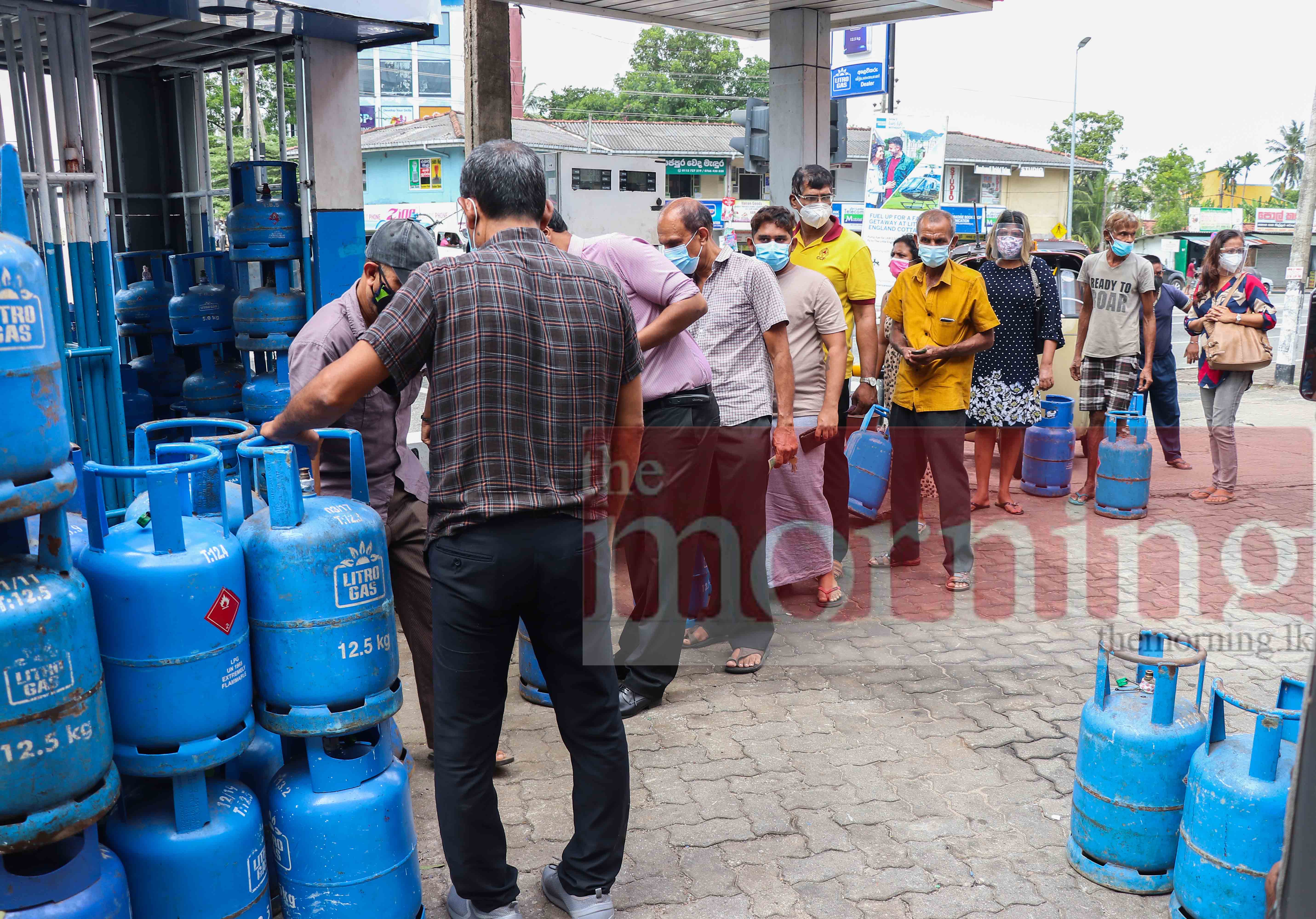 Queues for gas - The Morning - Sri Lanka News