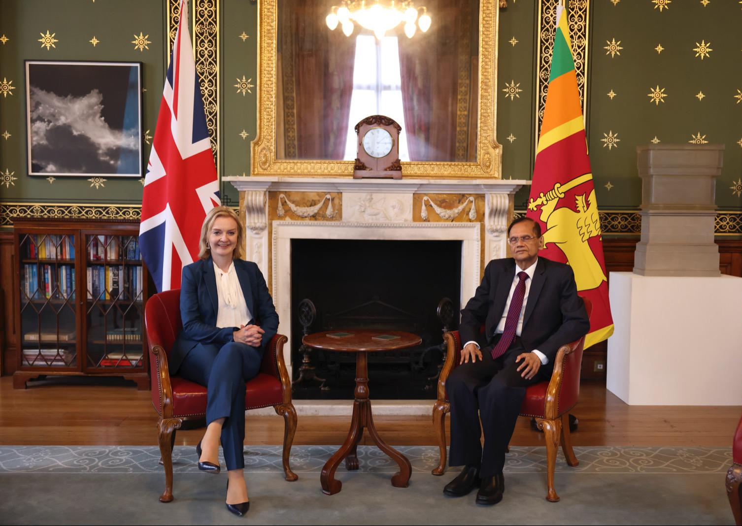 G L Peiris meets UK Foreign Secretary - The Morning - Sri Lanka News