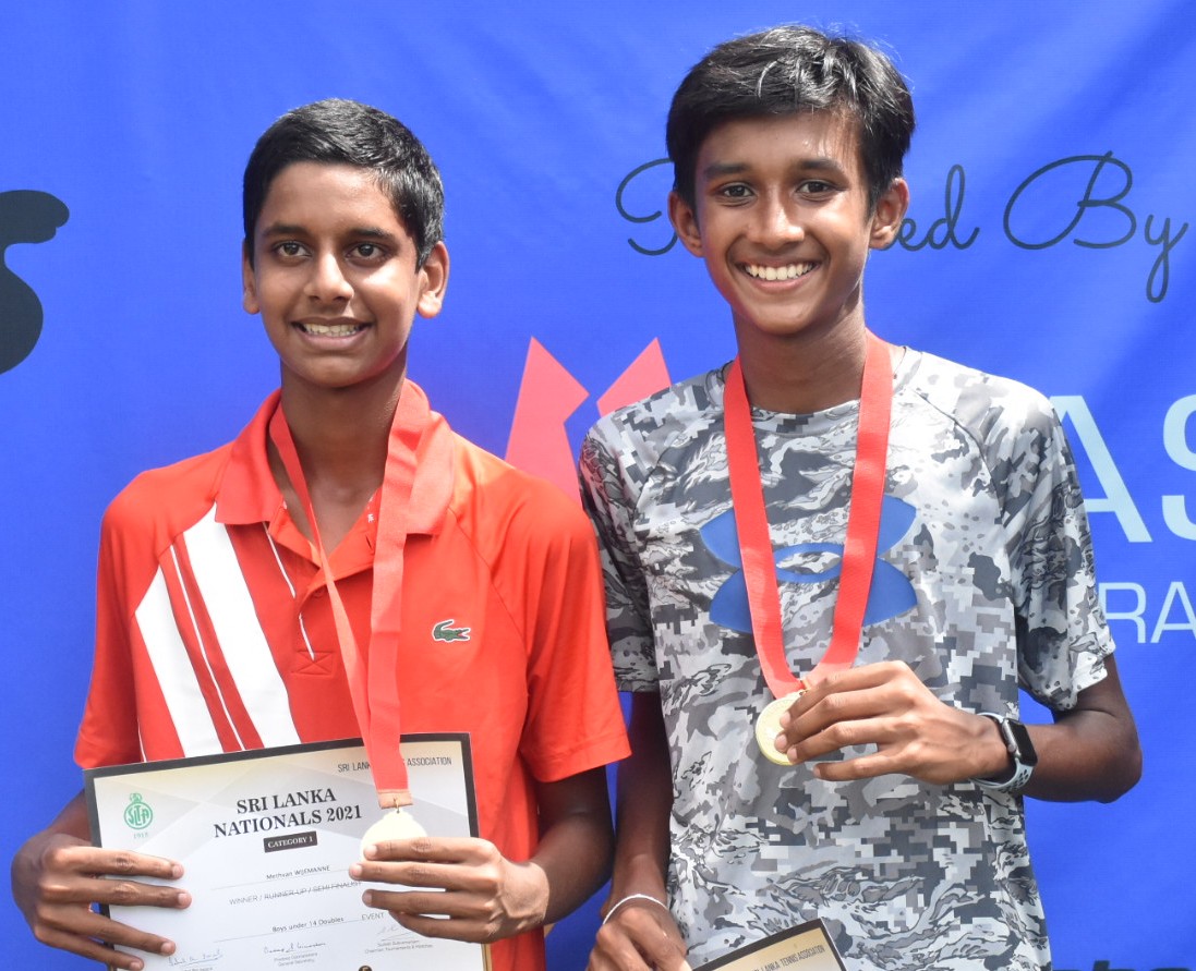Sri Lanka Junior Tennis Nationals 2021: Hasali Gajaba clinches U-16 ...