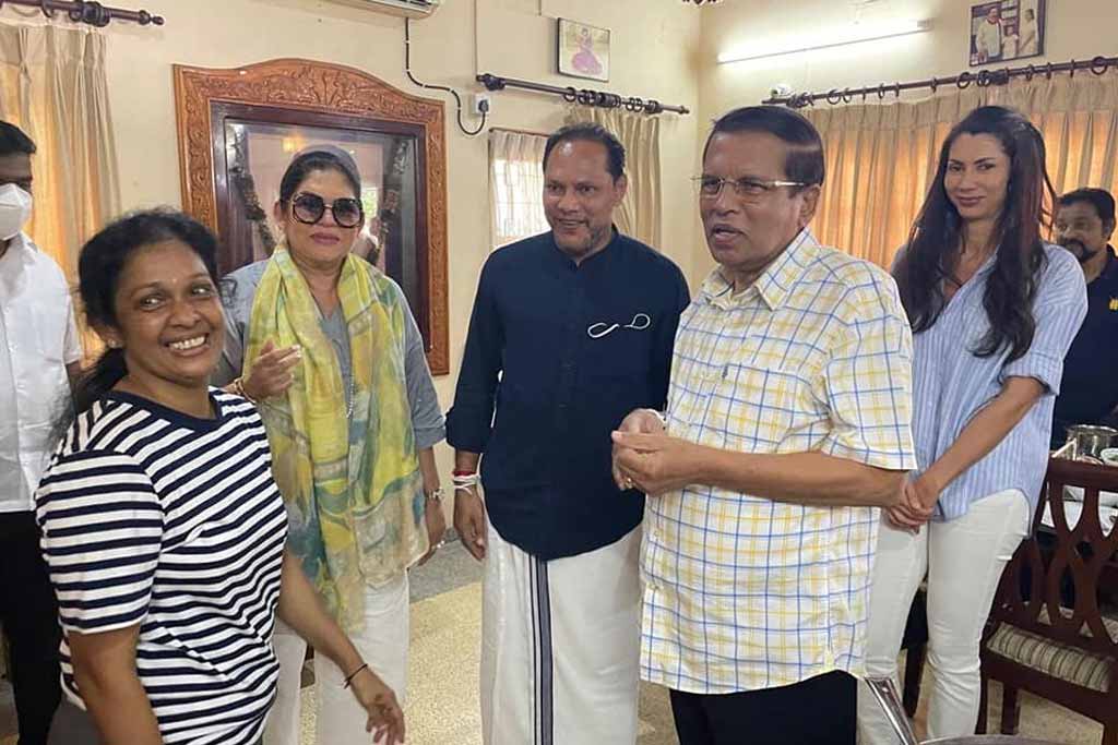 Sunny Side Up: Maithri visits Vijayakala - The Morning - Sri Lanka News