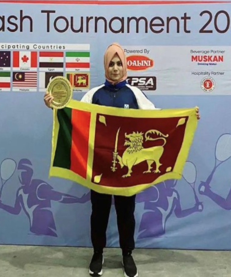 National squash champions Laksiri and Issadeen excel in Bangladesh ...