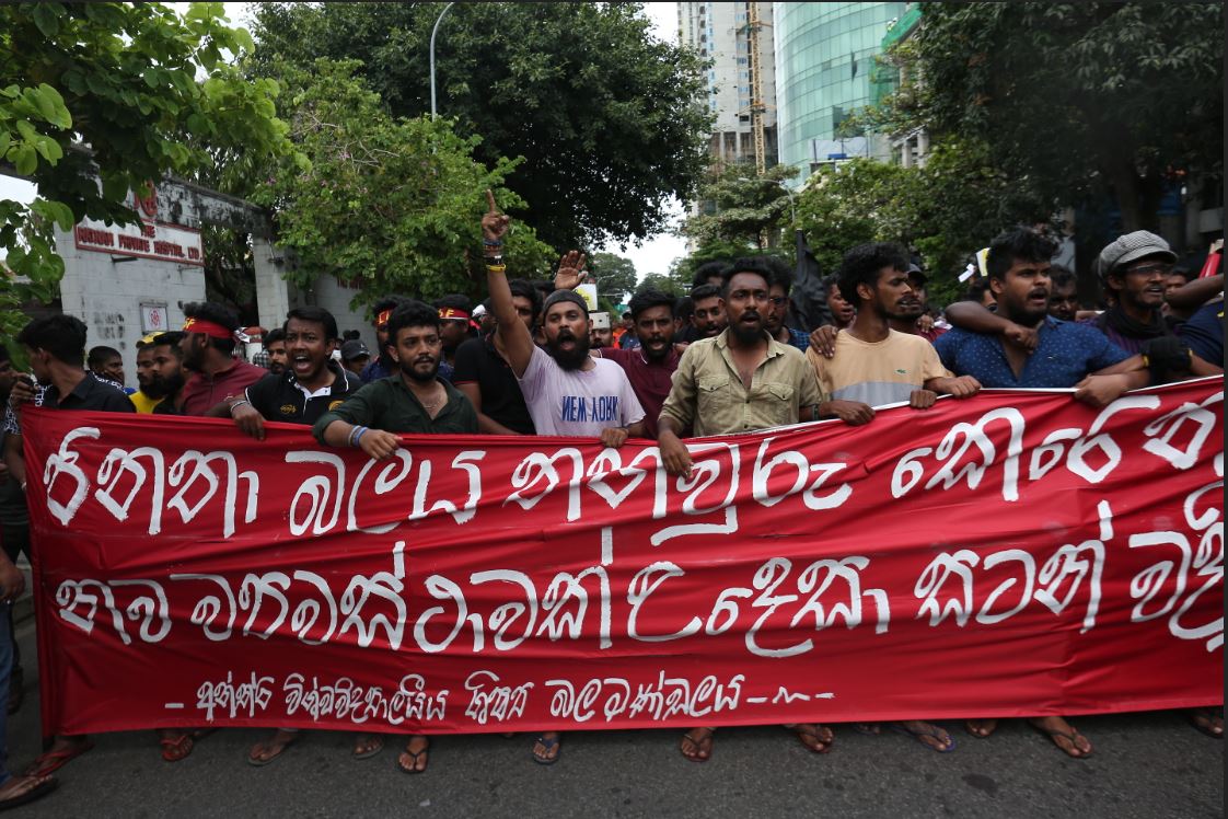 Stop labelling student protestors as terrorists - The Morning - Sri ...