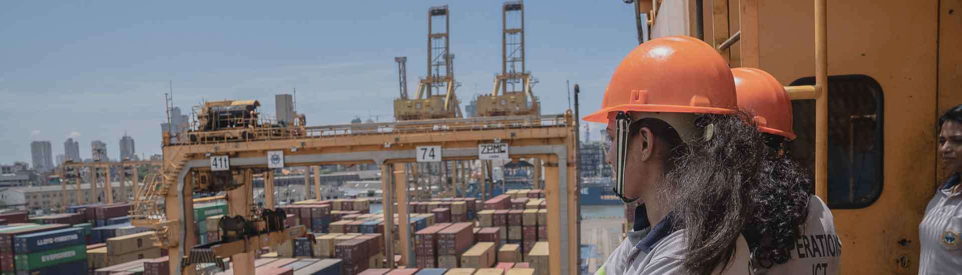 SL ports to recruit more female crane operators - The Morning - Sri ...