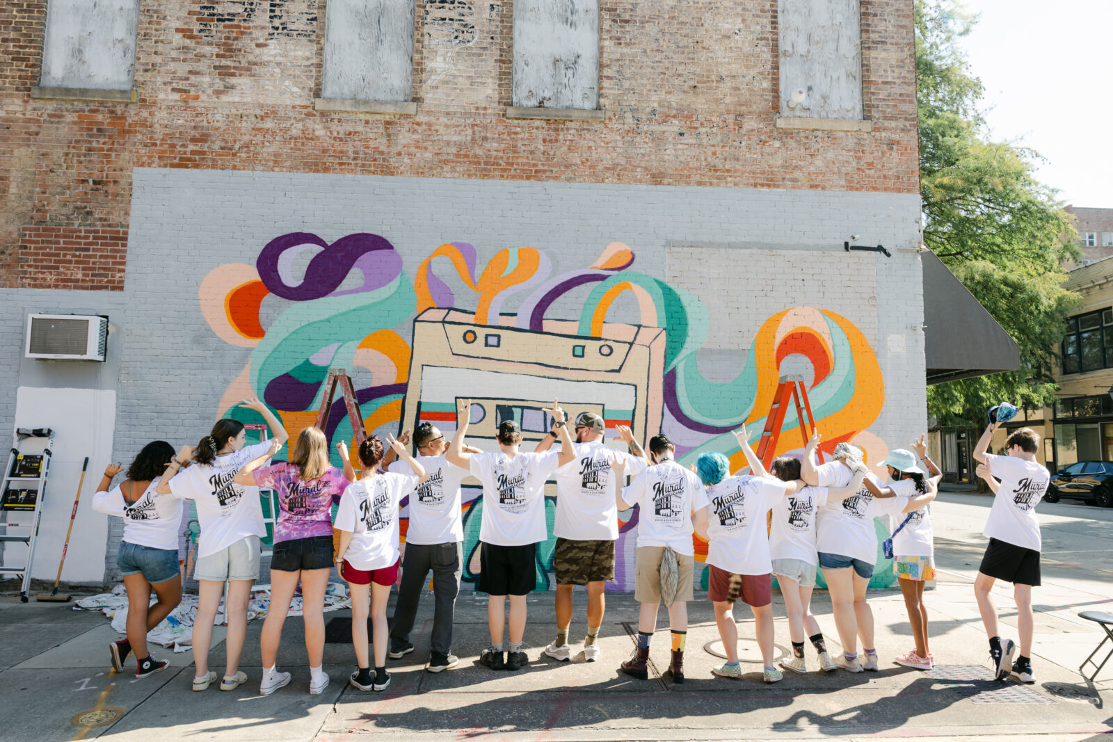 2025 Teen Mural Camp, Week I - Morris Museum of Art