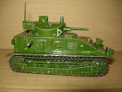 Dinky Medium Tank (Pre War Version) - The Old Toy Guide