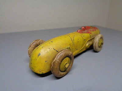 DINKY TOYS No 23A VINTAGE 1930'S RACING CAR VERY RARE PRE WAR ITEM ...