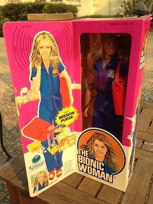 Kenner Vintage Six Million Dollar Man Bionic Woman Mission Purse ...
