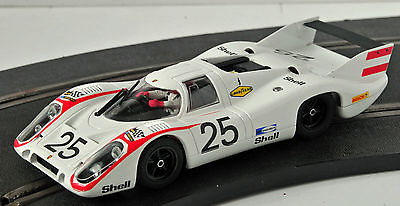 SLOTCAR, SCALEXTRIC: FLY: PORSCHE 917 LH #25 VIC ELFORD LE MANS 1970: WITH CASE. - The Old Toy Guide