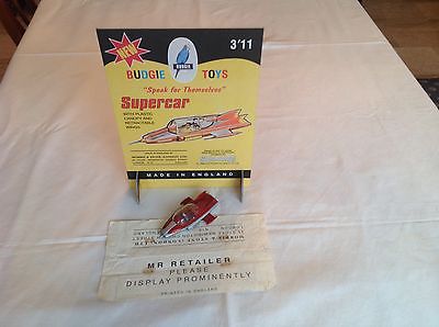 SUPERCAR 272 BUDGIE TOYS Mike Mercury VERY RARE VINTAGE 1962 ...