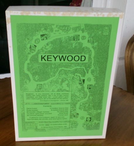 ULTRA RARE Key Series boardgames Richard Breese: Keywood #002, Keydom ...