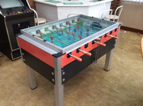 Coin Operated Table Football Table - The Old Toy Guide