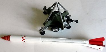 Corgi Major Rocket Age Corporal Missile on Mobile Launcher Ref 1112 ...