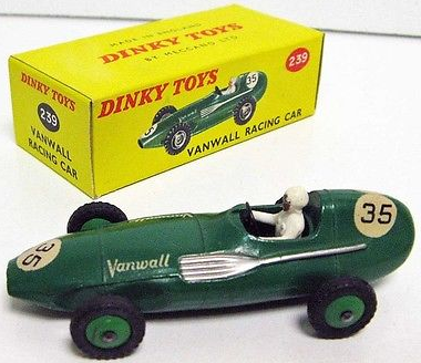 Vanwall Racing Car by Dinky Toys - The Old Toy Guide