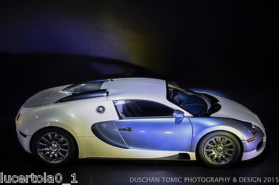BUGATTI VEYRON AUTOART SCALE 1:12 IN BOX WITH PAPERS - RARE AND ...