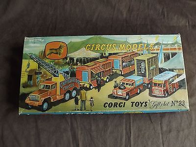 Corgi Chipperfields Circus Models Rare and 1st Issue Gift Set Number 23 ...