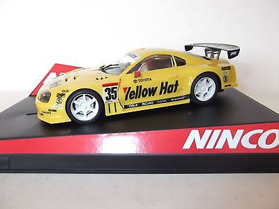 NINCO TOYOTA SUPRA "YELLOW HAT " SLOT CAR - The Old Toy Guide