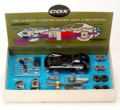 Rare Vintage 1/32 Cox Cheetah Slot Car Kit - The Old Toy Guide