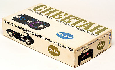 Rare Vintage 1/32 Cox Cheetah Slot Car Kit - The Old Toy Guide