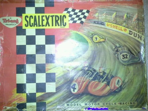 Scalextric MC31 Motorcycle & Sidecar Set 1964 vintage rare - The Old ...