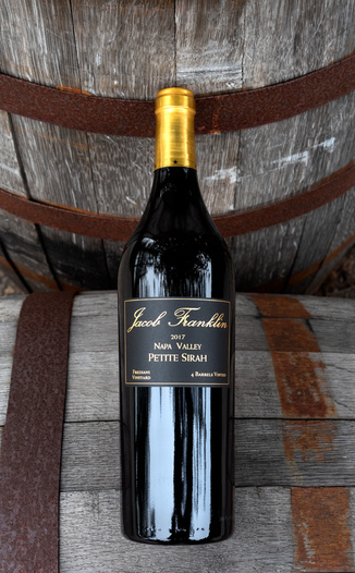 Jacob Franklin 2017 Frediani Vineyard Napa Valley Petite Sirah