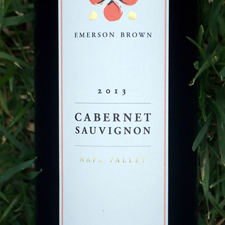 Emerson Brown Wines 2013 Napa Valley Cabernet Sauvignon